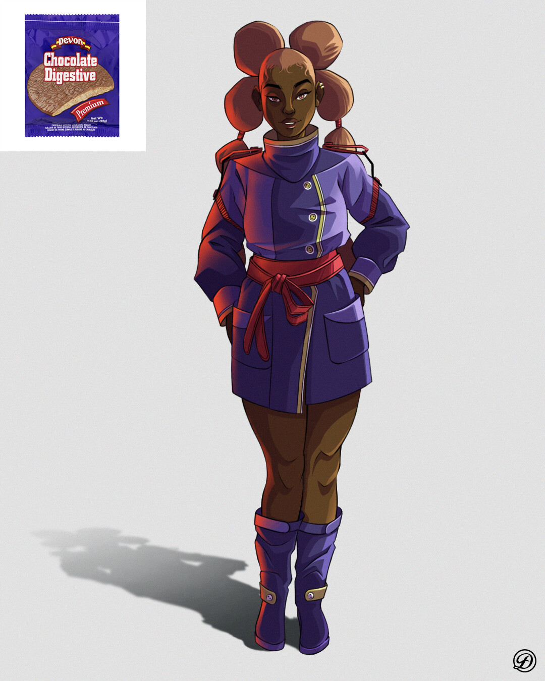 ArtStation - Chocolate babe