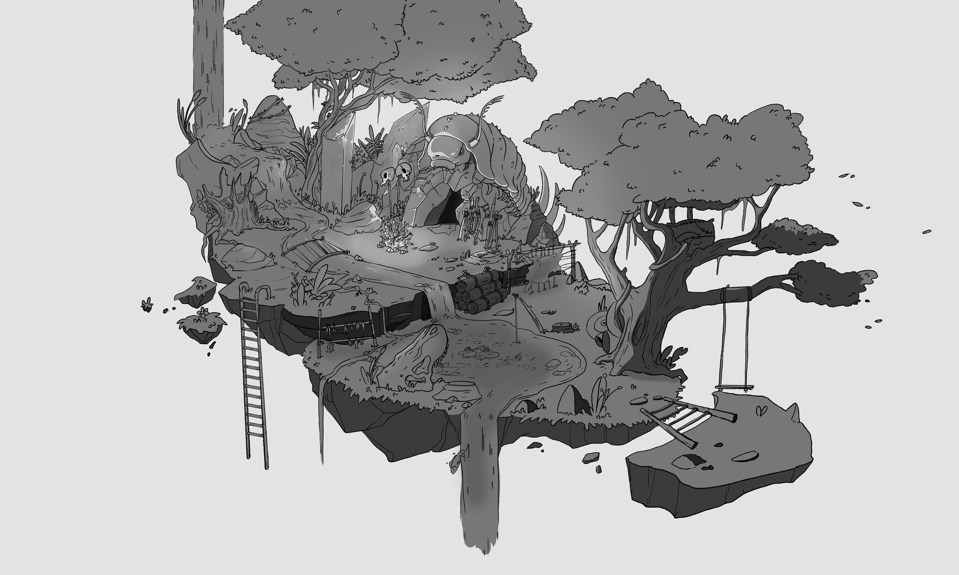 ArtStation - Game Level Concept