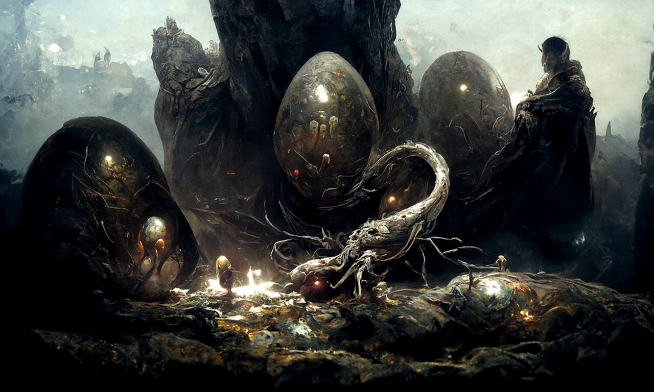 ArtStation - The Dragon Egg Thief