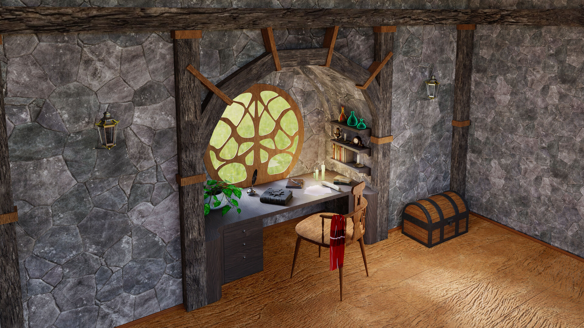 ArtStation - Study room