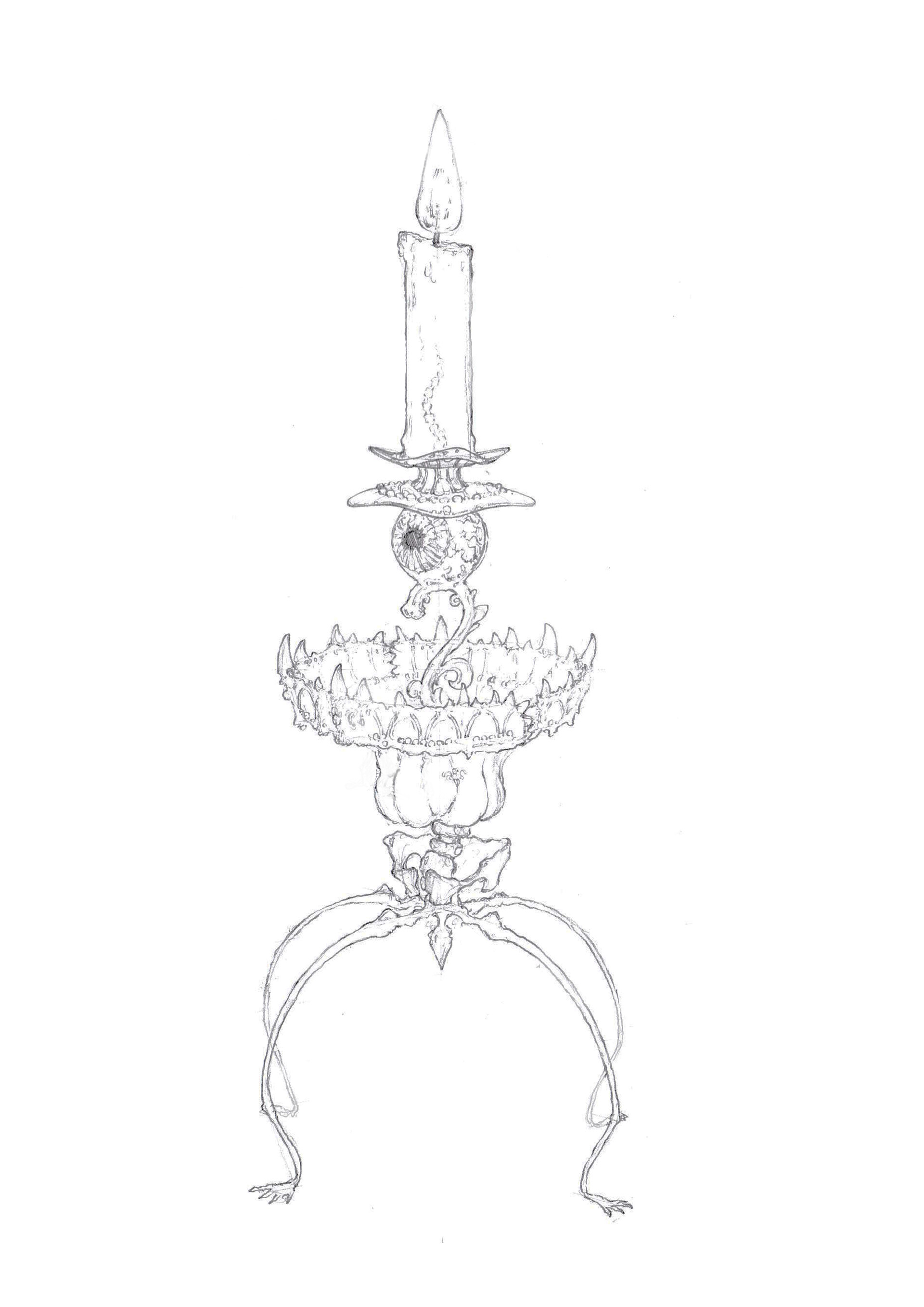 ArtStation - mimic candle