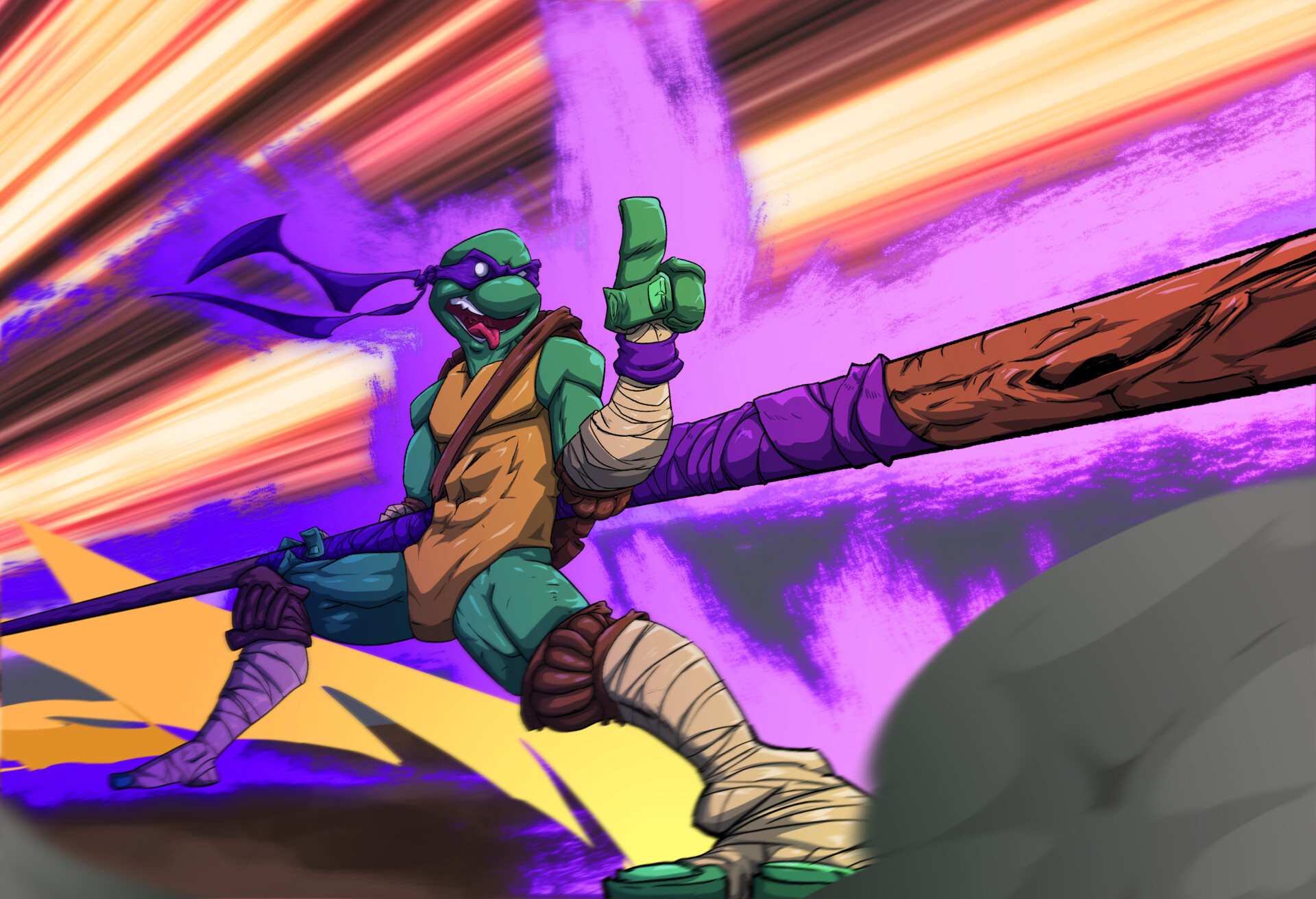 ArtStation - TMNT Character design challenge