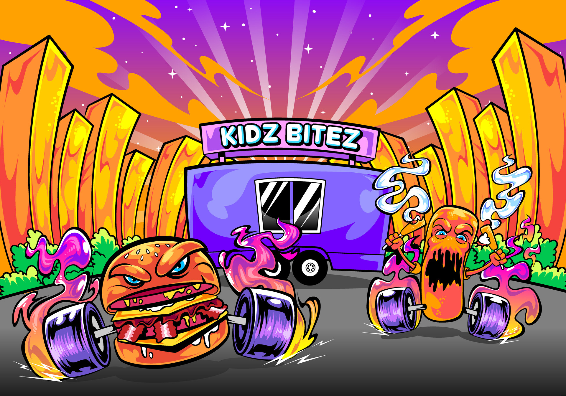 ArtStation - Food monster