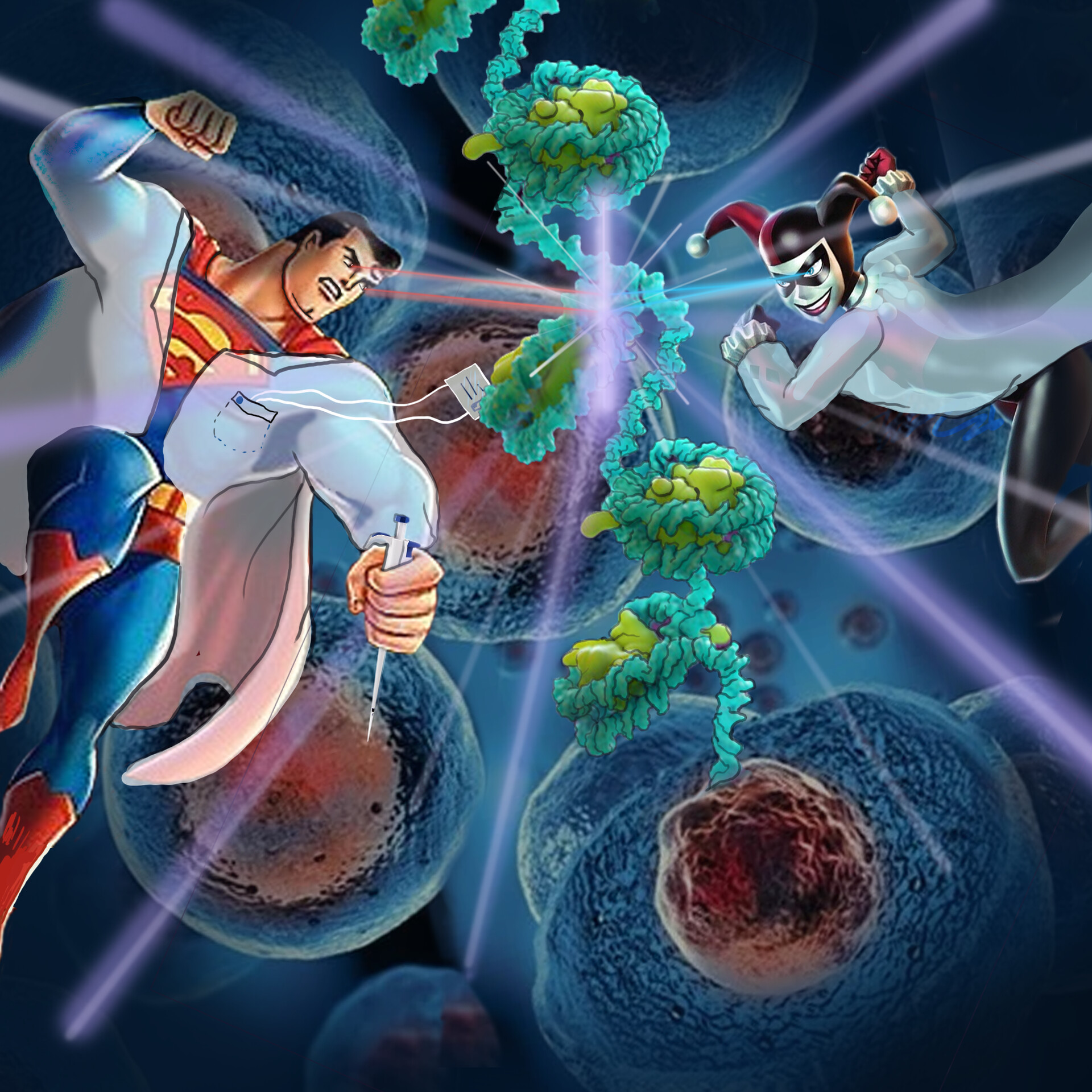 ArtStation - kill cell genome