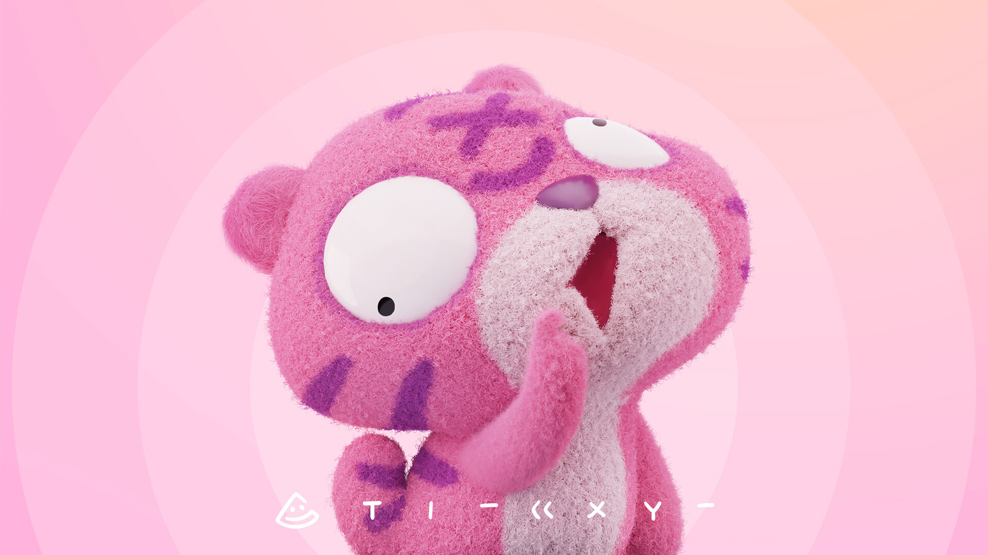 ArtStation - Pink tiger