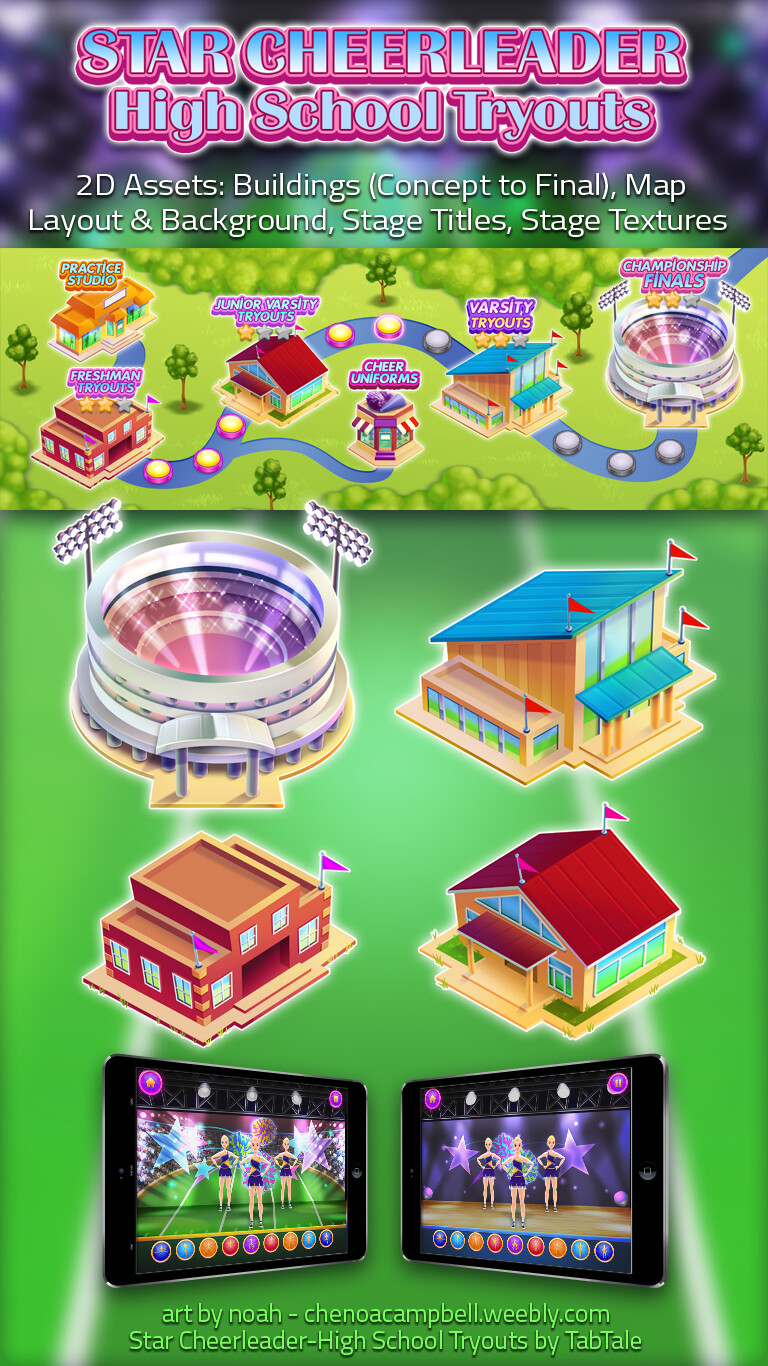 ArtStation - Sunstorm Interactive Star Cheerleader-Old Version