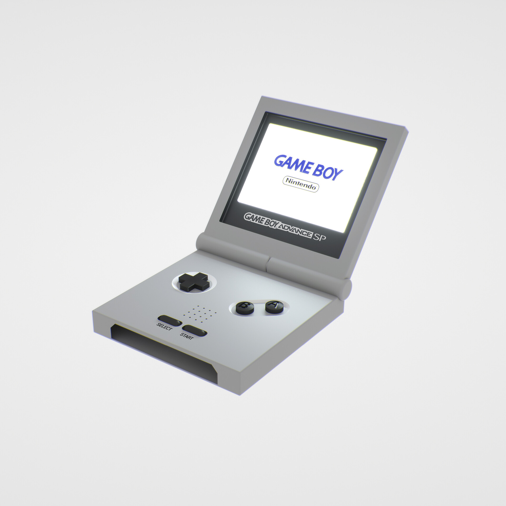 ArtStation - GAMEBOY ADVANCE SP