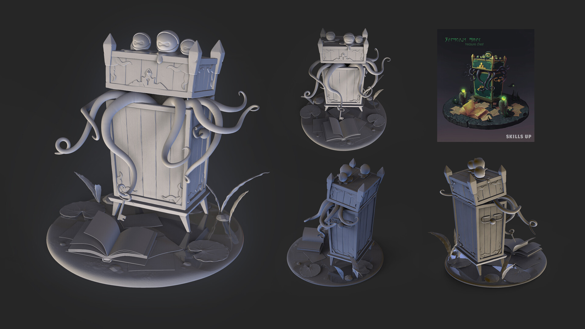 ArtStation - Swamp Chest