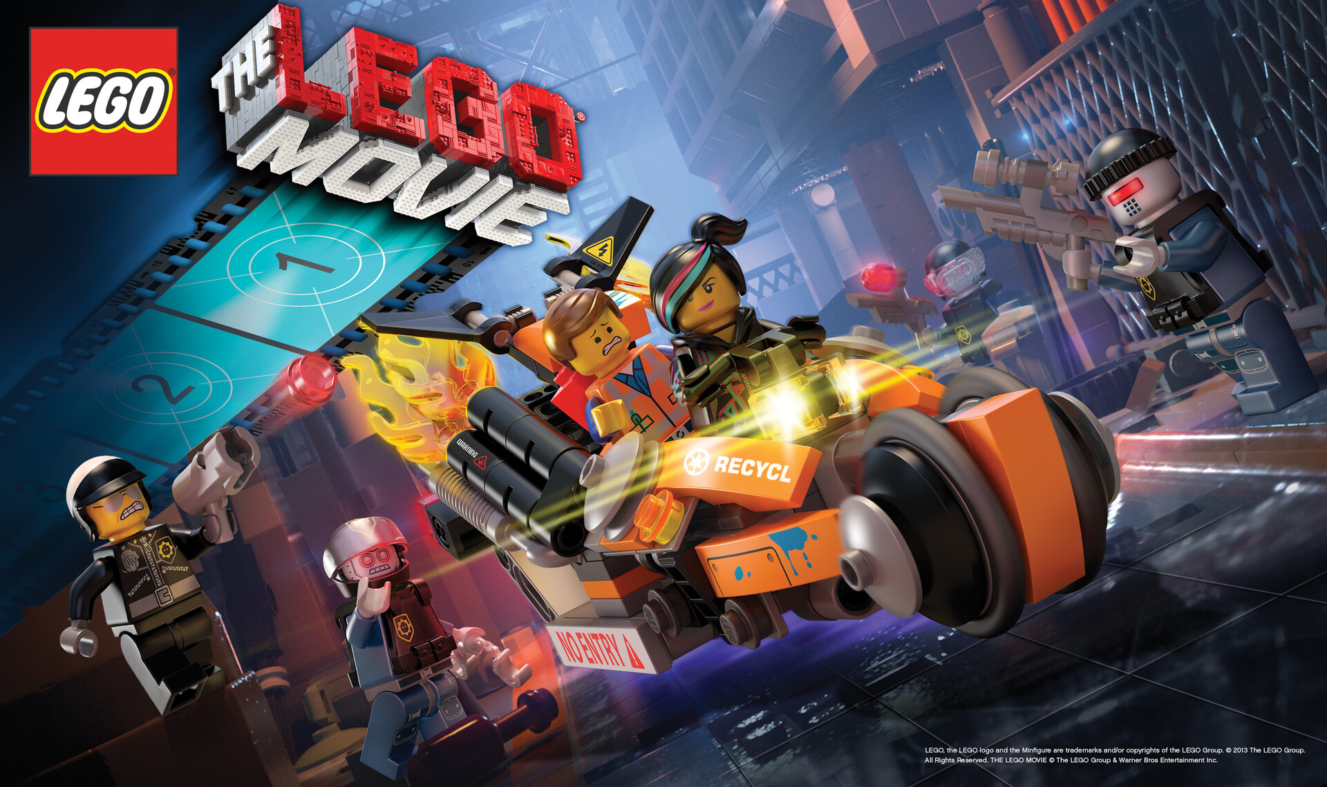 ArtStation - Asset creation for LEGO Movie marketing