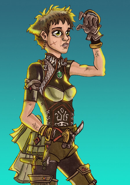 ArtStation - Female Assassin