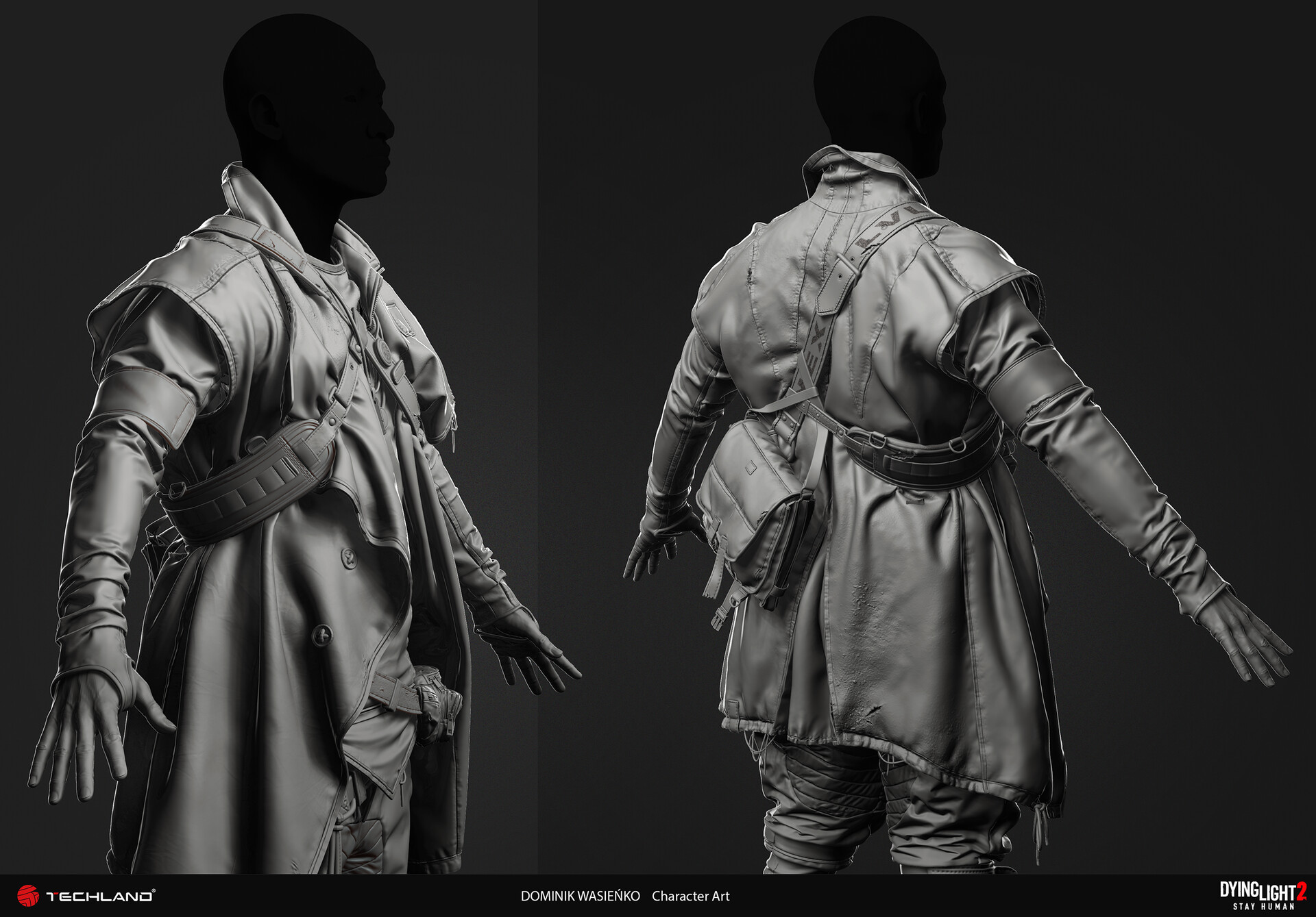 Dominik Wasieńko - Dying Light 2 Stay Human - Nightrunner Player Outfit