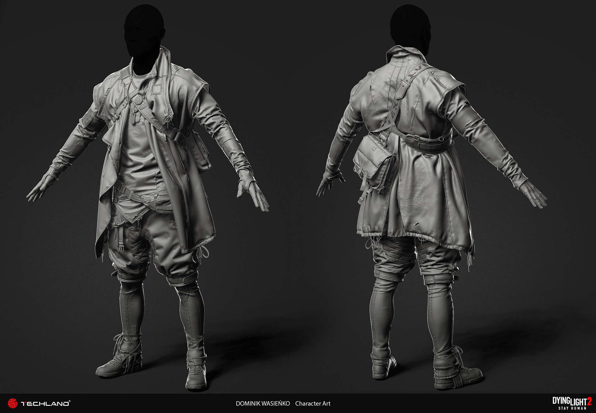 Dominik Wasieńko - Dying Light 2 Stay Human - Nightrunner Player Outfit