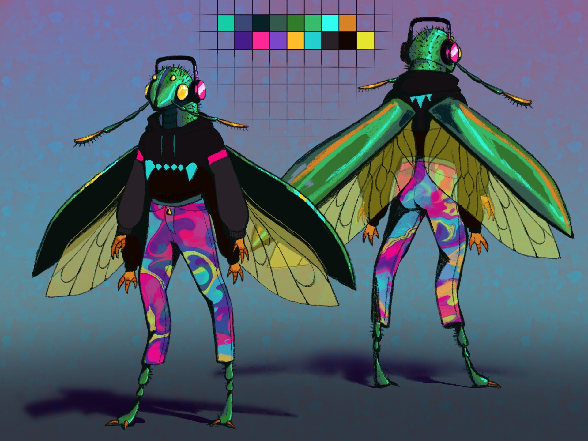 ArtStation - Computer Bug - Creature Exchange March 2022 #1