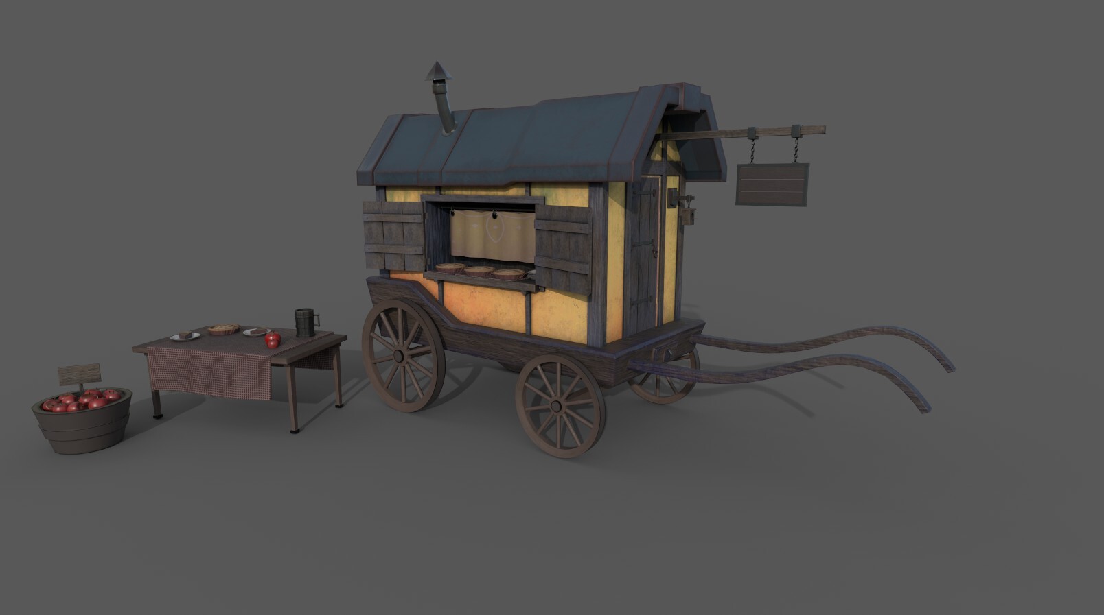 ArtStation - Grandma's Caravan
