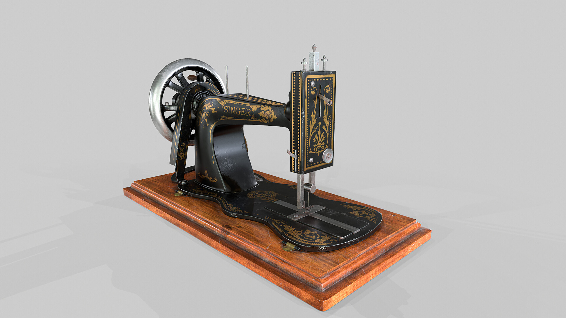 ArtStation - Singer sewing machine