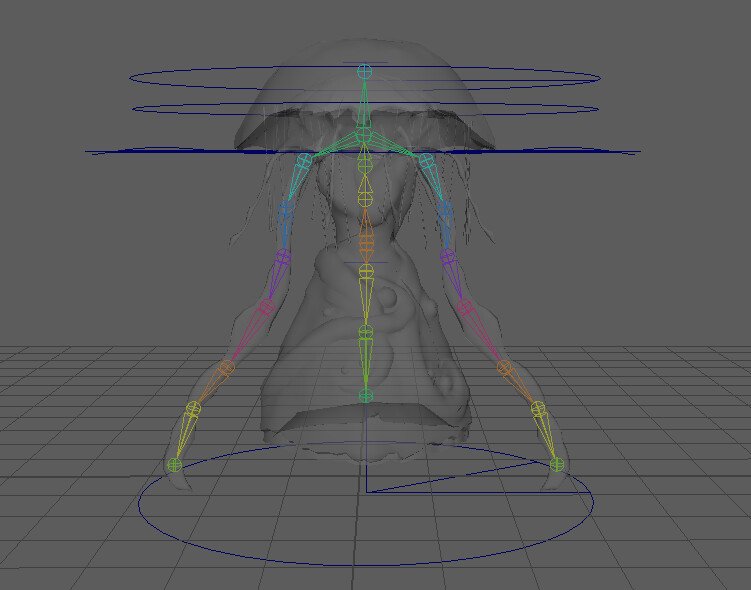 Jay - Jellyfish Horror Enemy Model