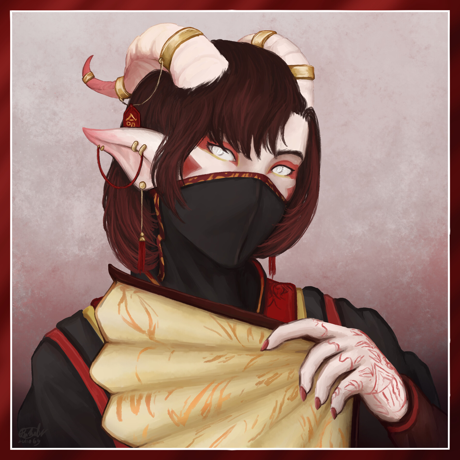 ArtStation - Cute tiefling