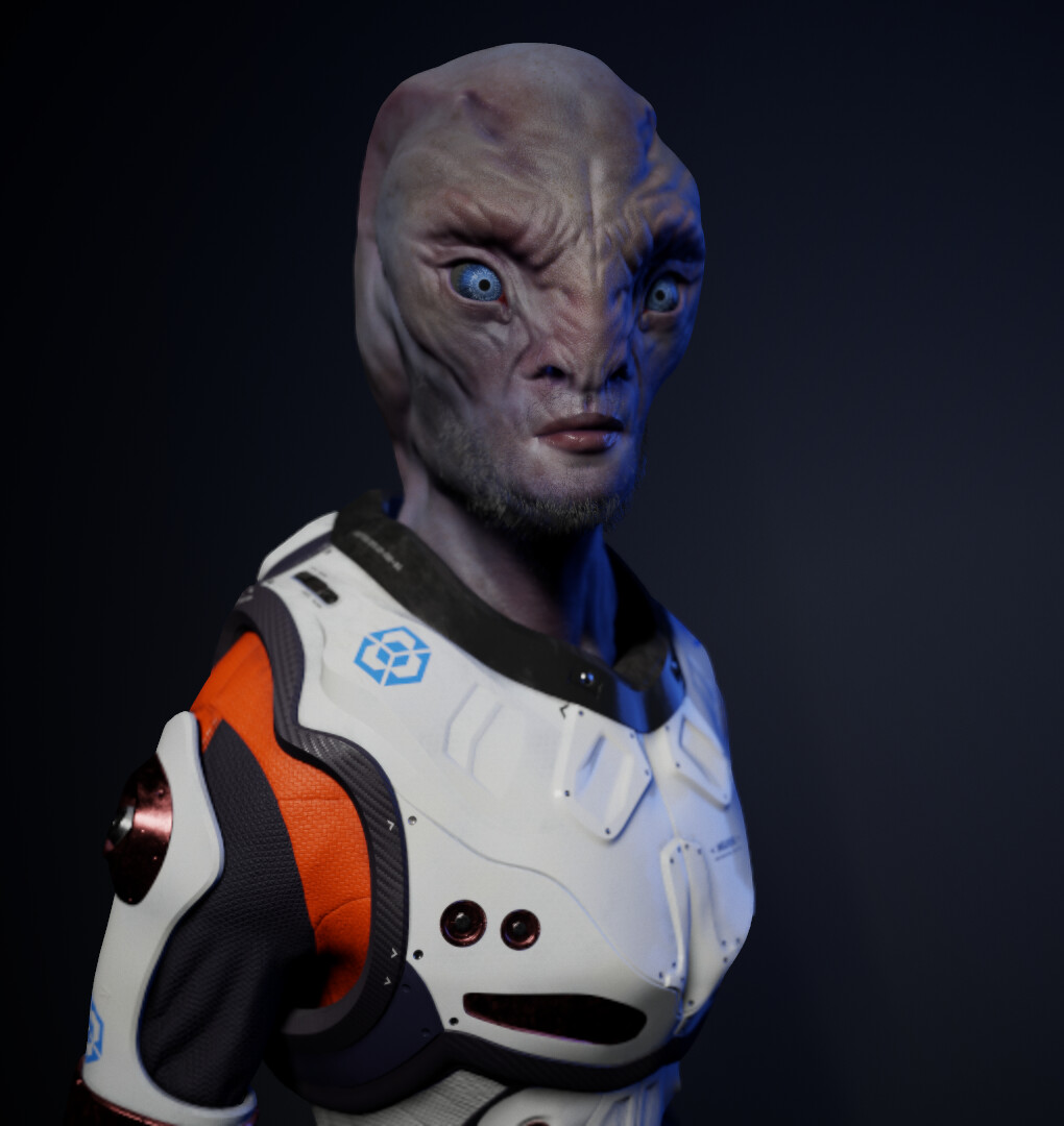 ArtStation - Alien Engineer