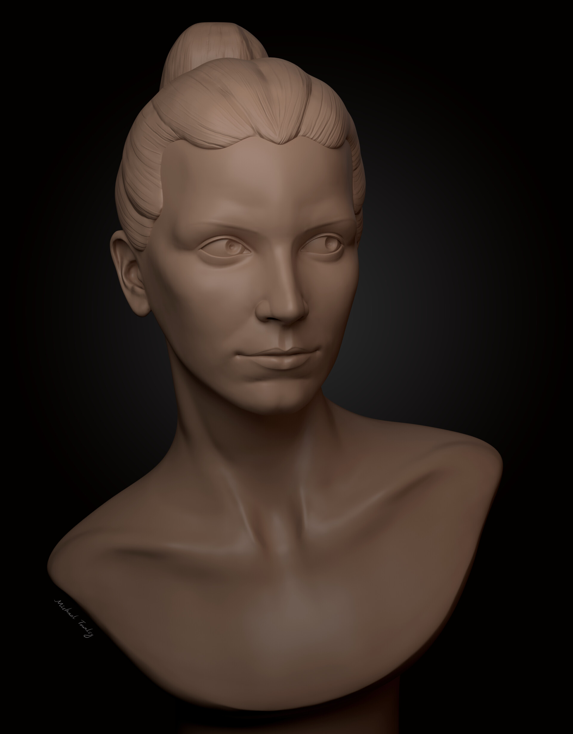 ArtStation - Caucasoid girl