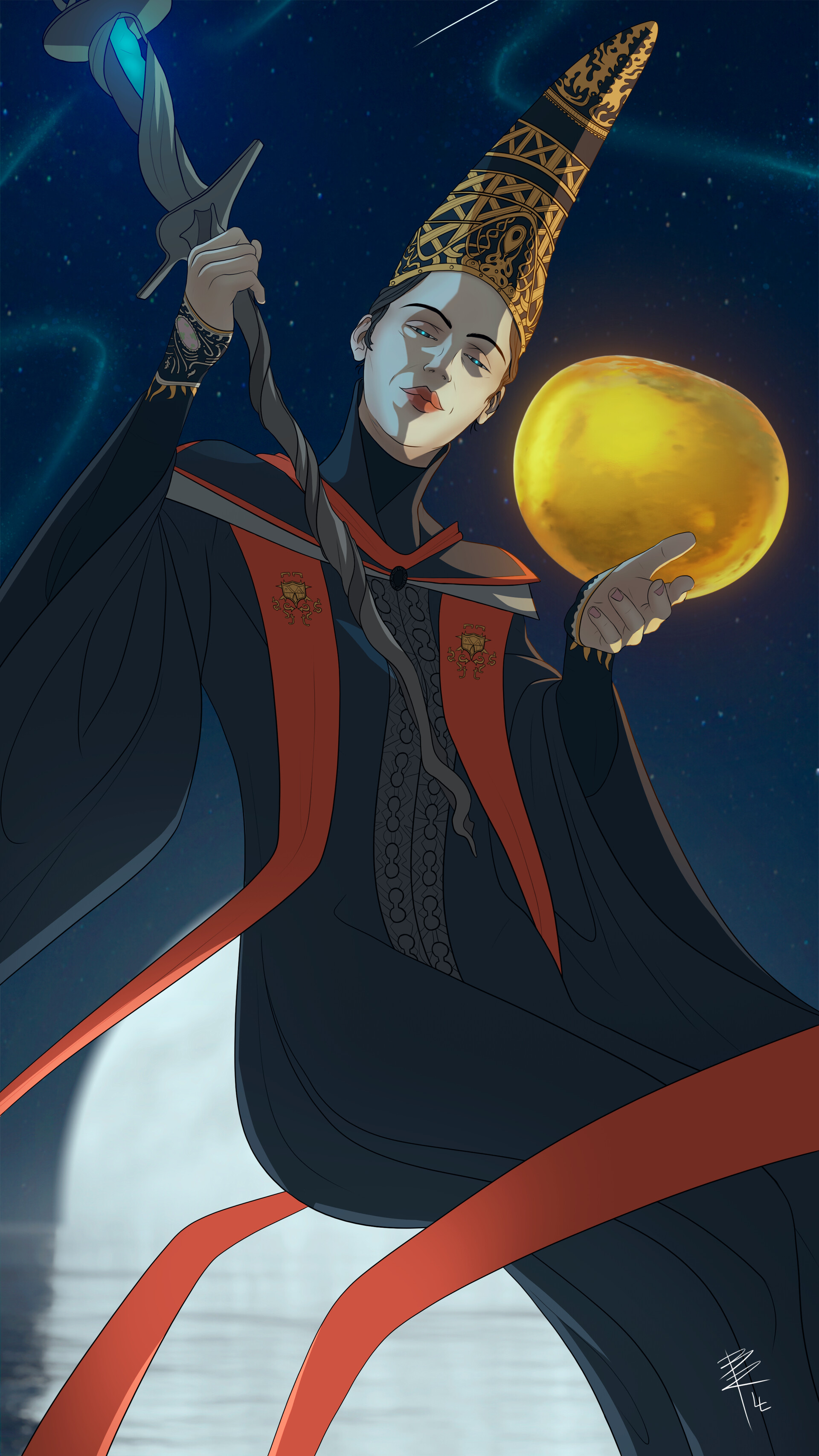 ArtStation - Rennala, Queen of the Full Moon