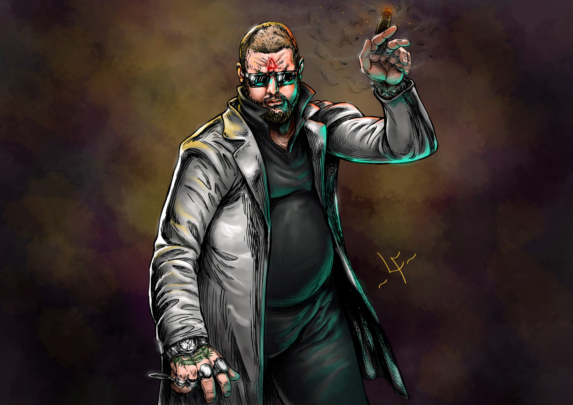 ArtStation - Andy Scotch rapper