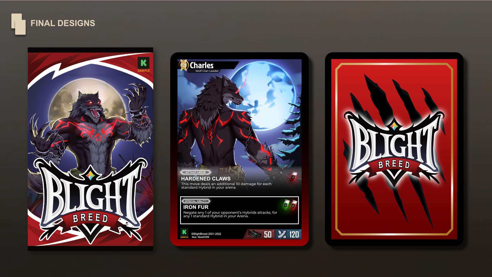 Blight Breed TCG Design by Artmonto — ProUser.Me