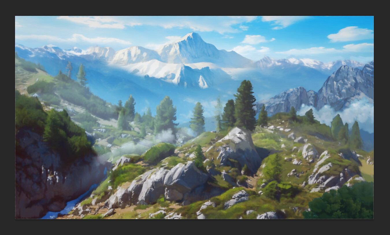 Ilija Mandic - Commissions OPEN - Above the Mountains