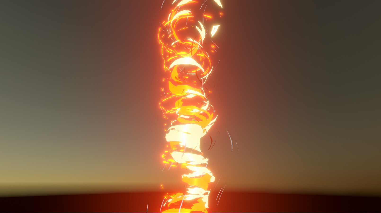 Sergi Sánchez - 大炎旋風 - Great flaming twister - Gran torbellino ardiente - VFX - Unity Shader ...