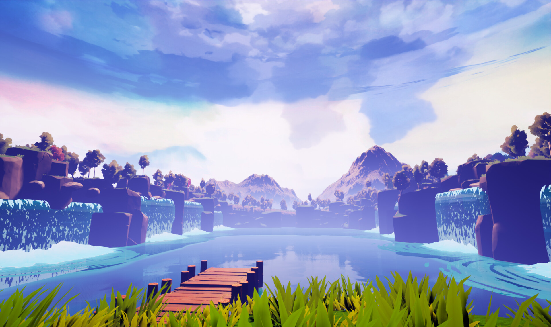 ArtStation - Stylized Forest Dreamscape