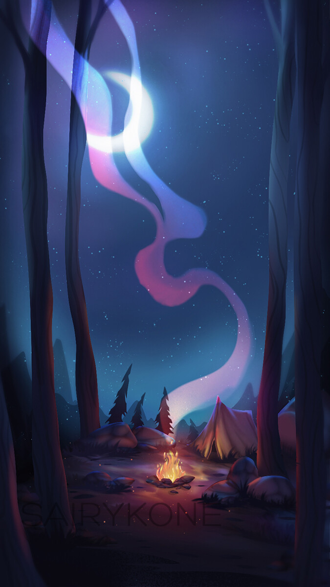 ArtStation - Night background