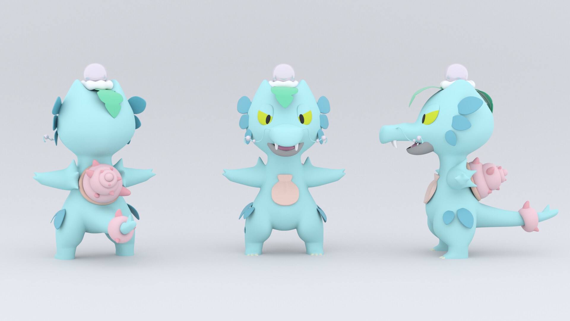 ArtStation - Fakemon アリゲーター