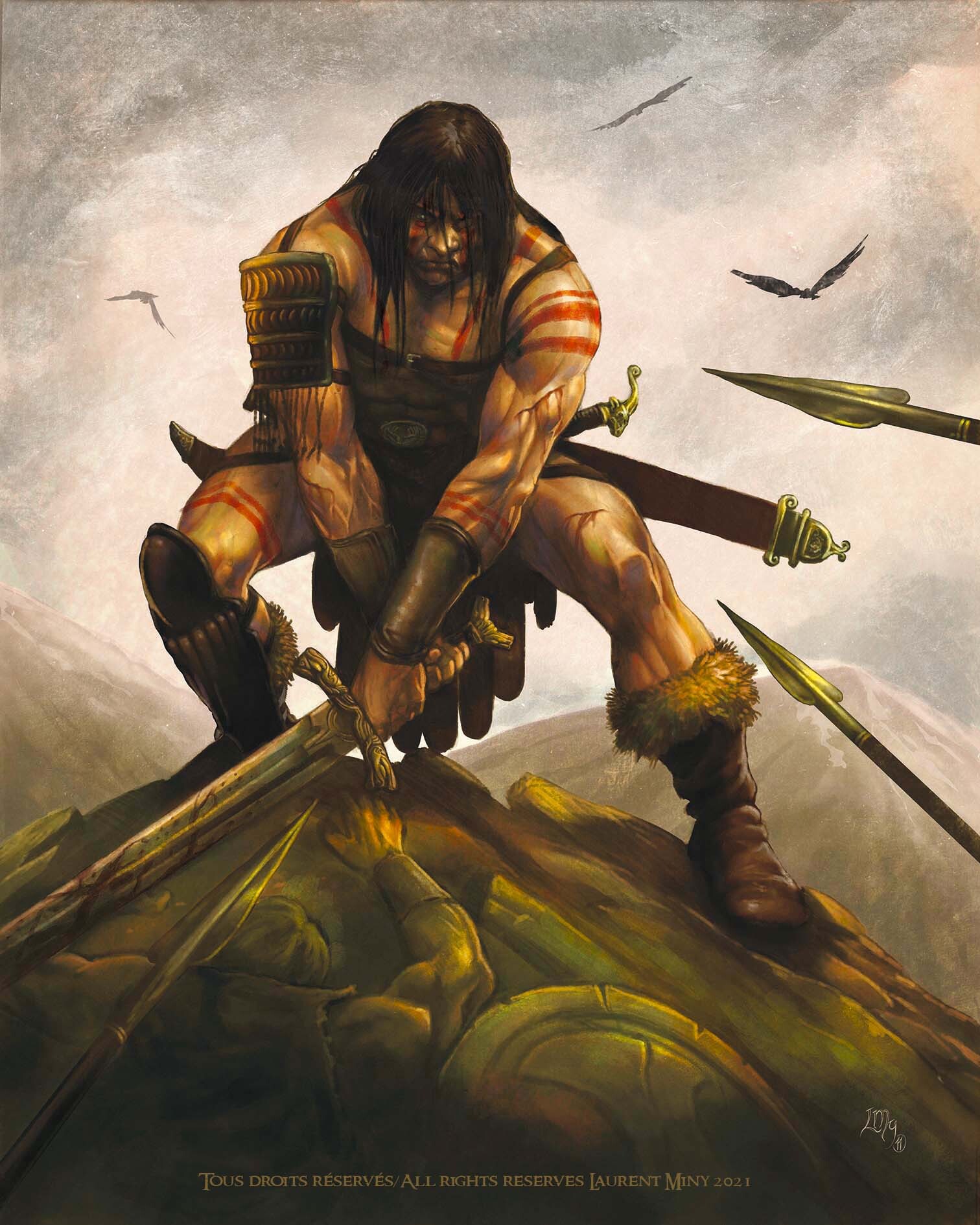 Laurent Miny - Fighting cimmerian