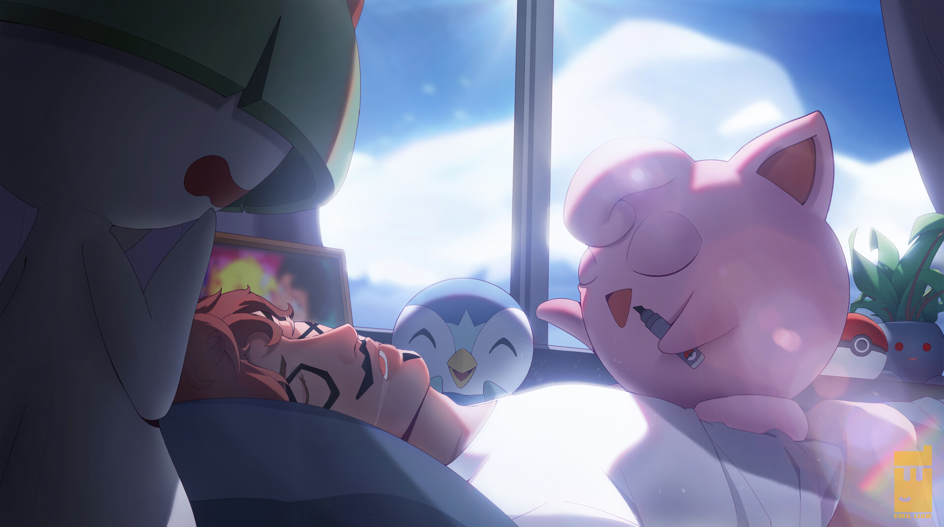 ArtStation - Life with Pokemons