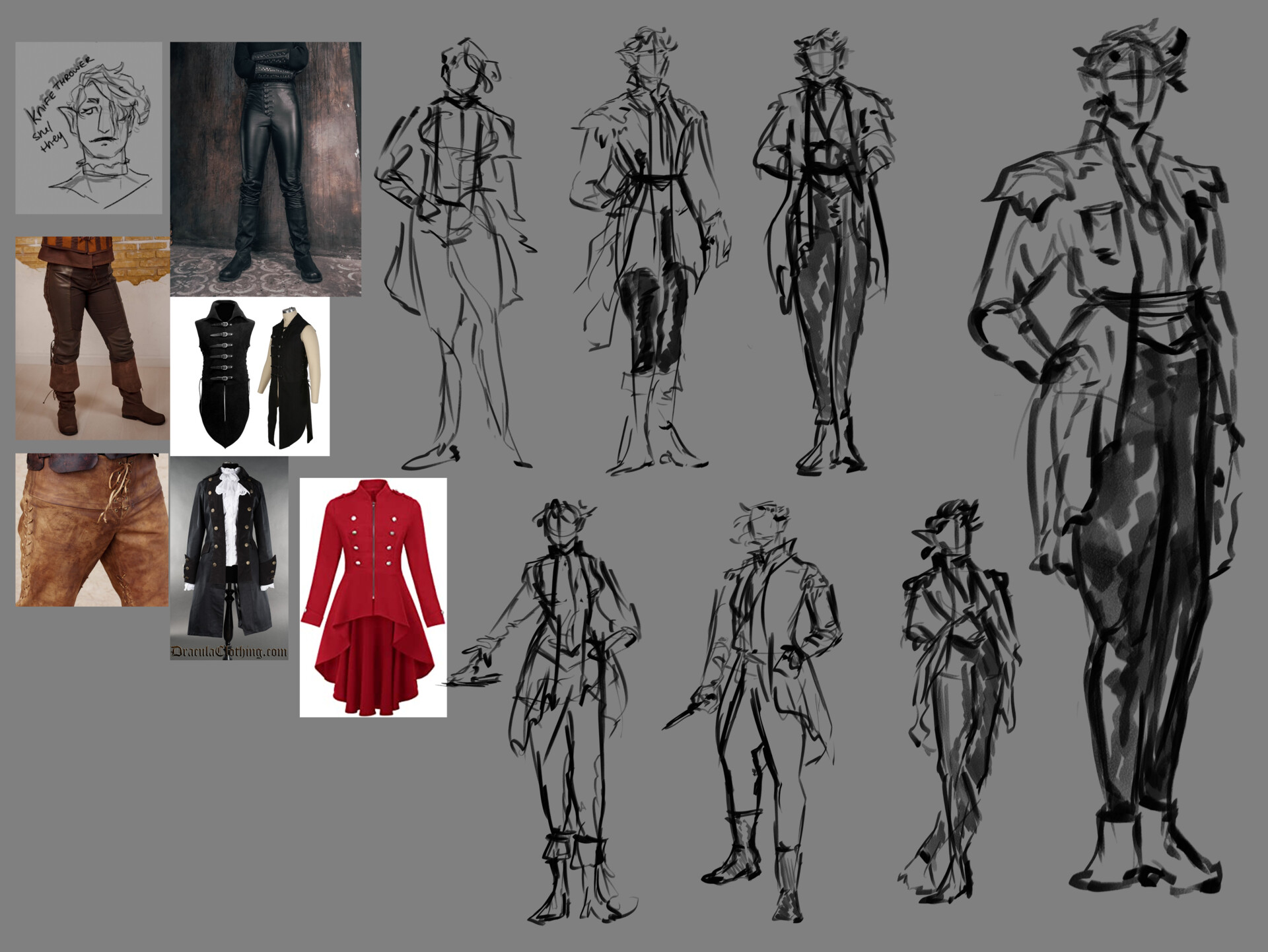 Fran Salter - Mallory- Character Design