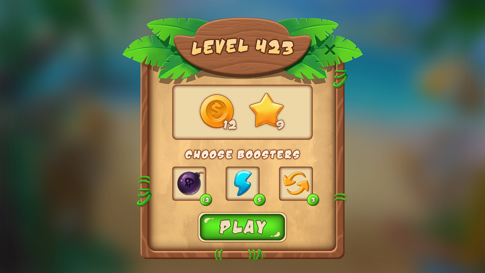 ArtStation - Level window UI