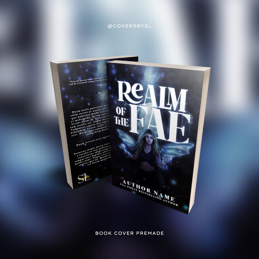ArtStation - [PREMADE BOOK COVER] Realm of the Fae