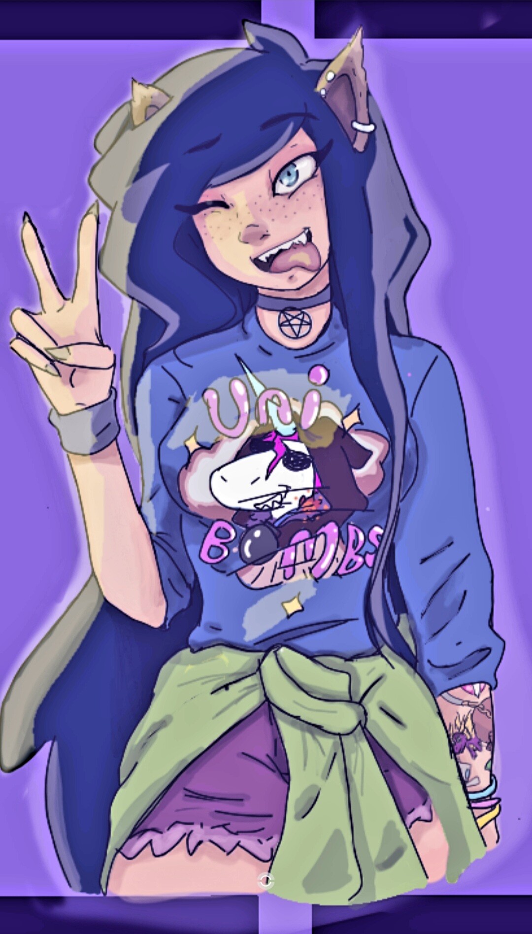 Emily E - Alison Howland, Monster Prom OC