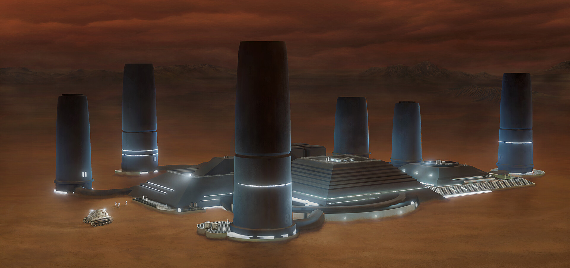 ArtStation - Space Nuclear Power Plant