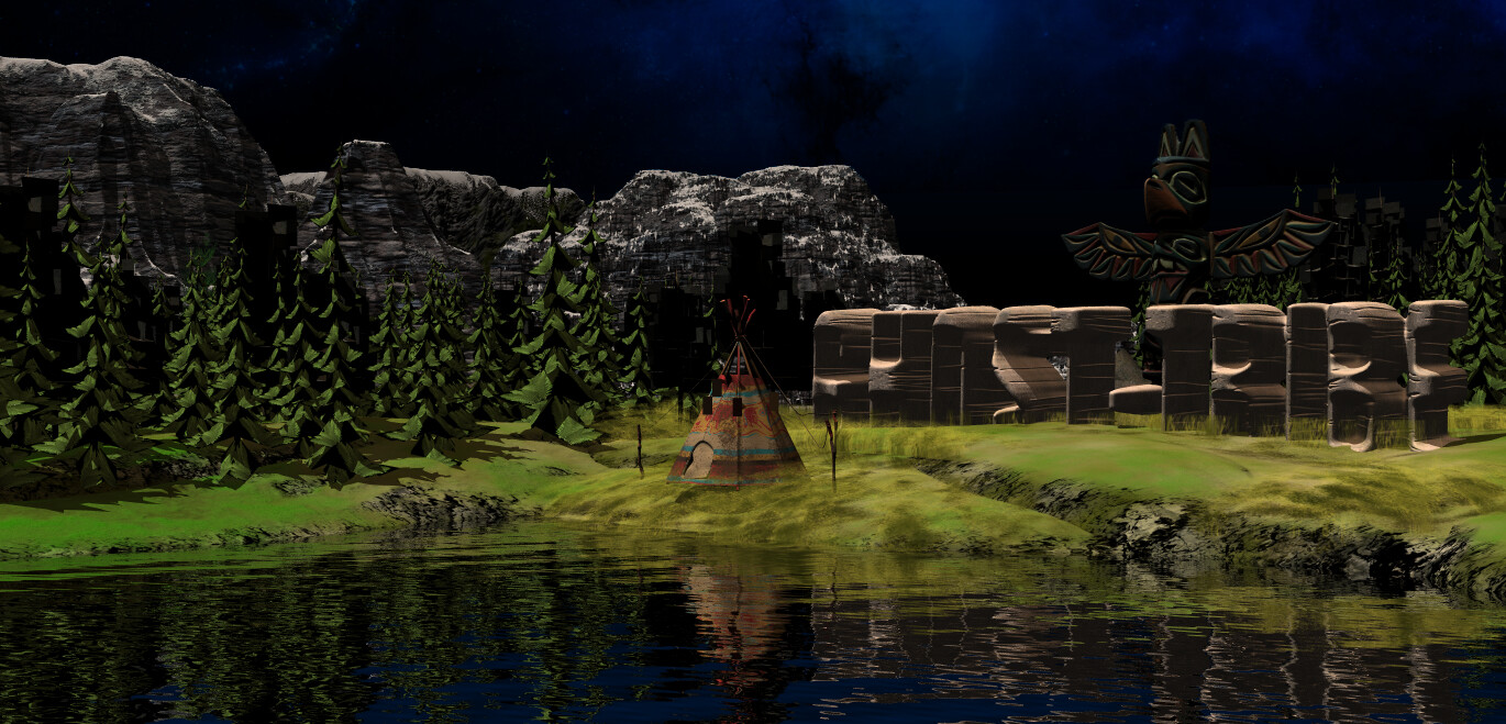 ArtStation - ghosttribe landscape