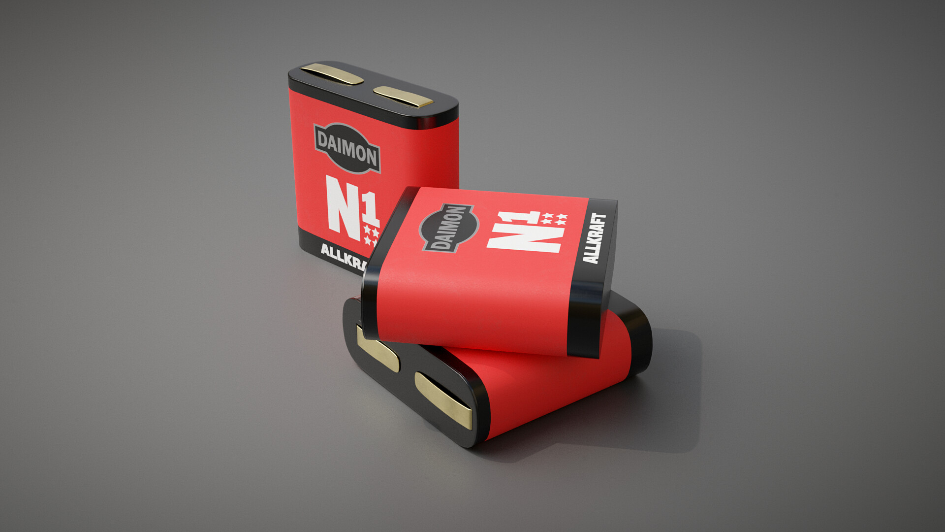 ArtStation - Battery square 3r12