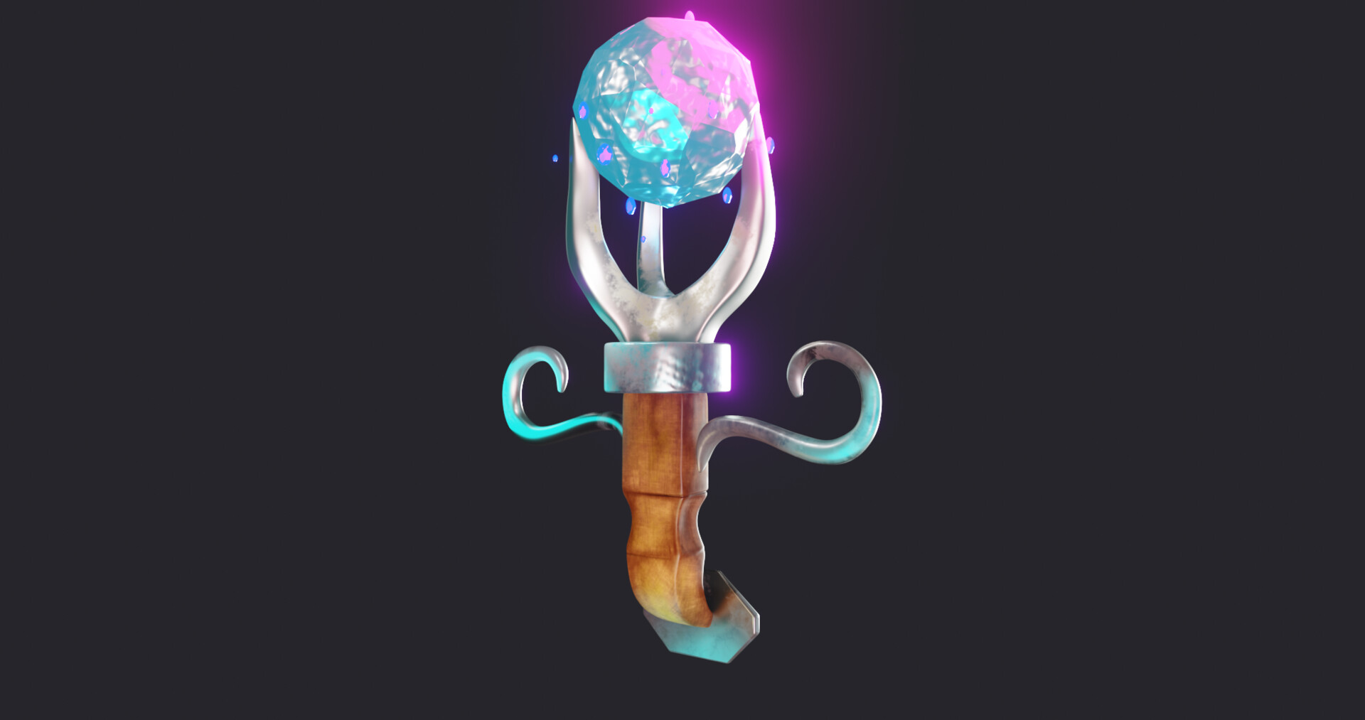 ArtStation - Magic Staff - Prop