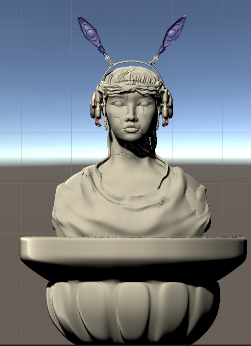 ArtStation - Greco-roman fountain- Liminal Spaces Game