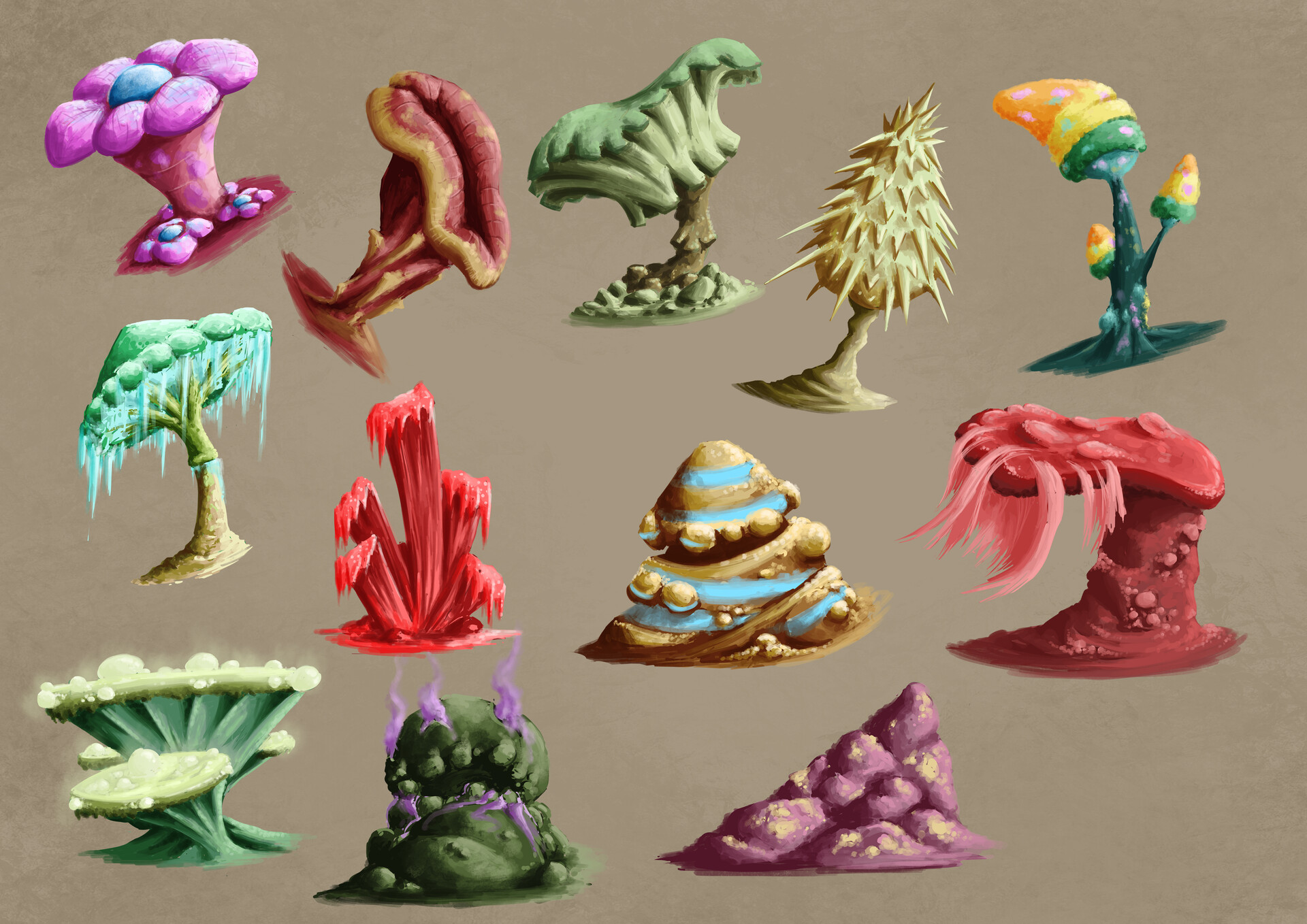 ArtStation - Fungus and Potions