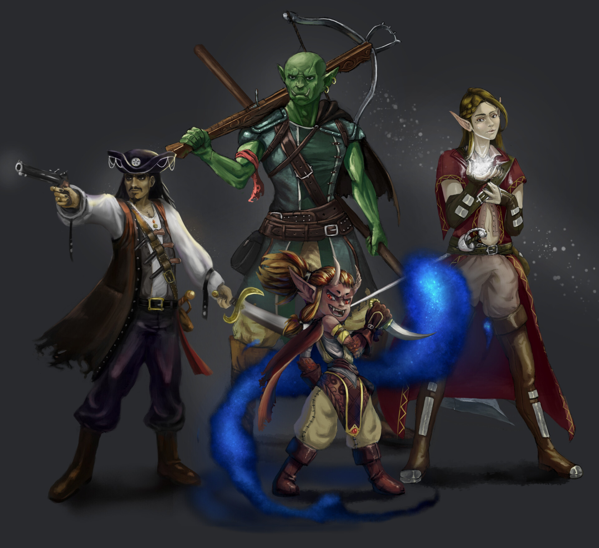 ArtStation - Pirate crew