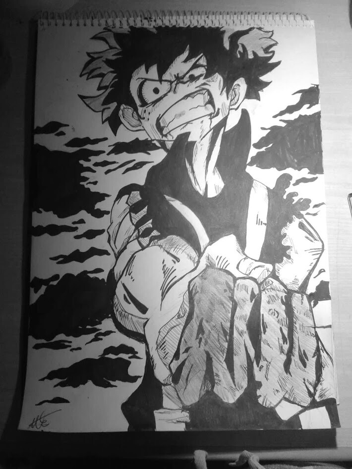 ArtStation - MHA INK FANART