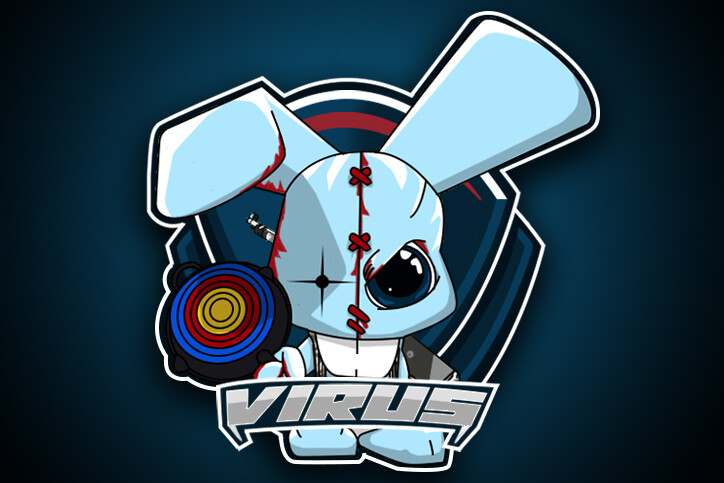 ArtStation - Virus Logo