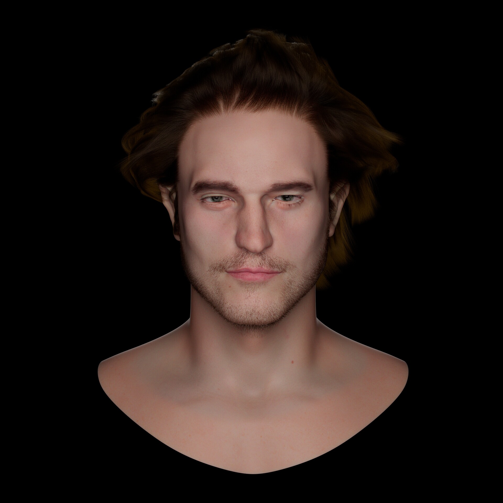 ArtStation - Robert Pattinson WIP