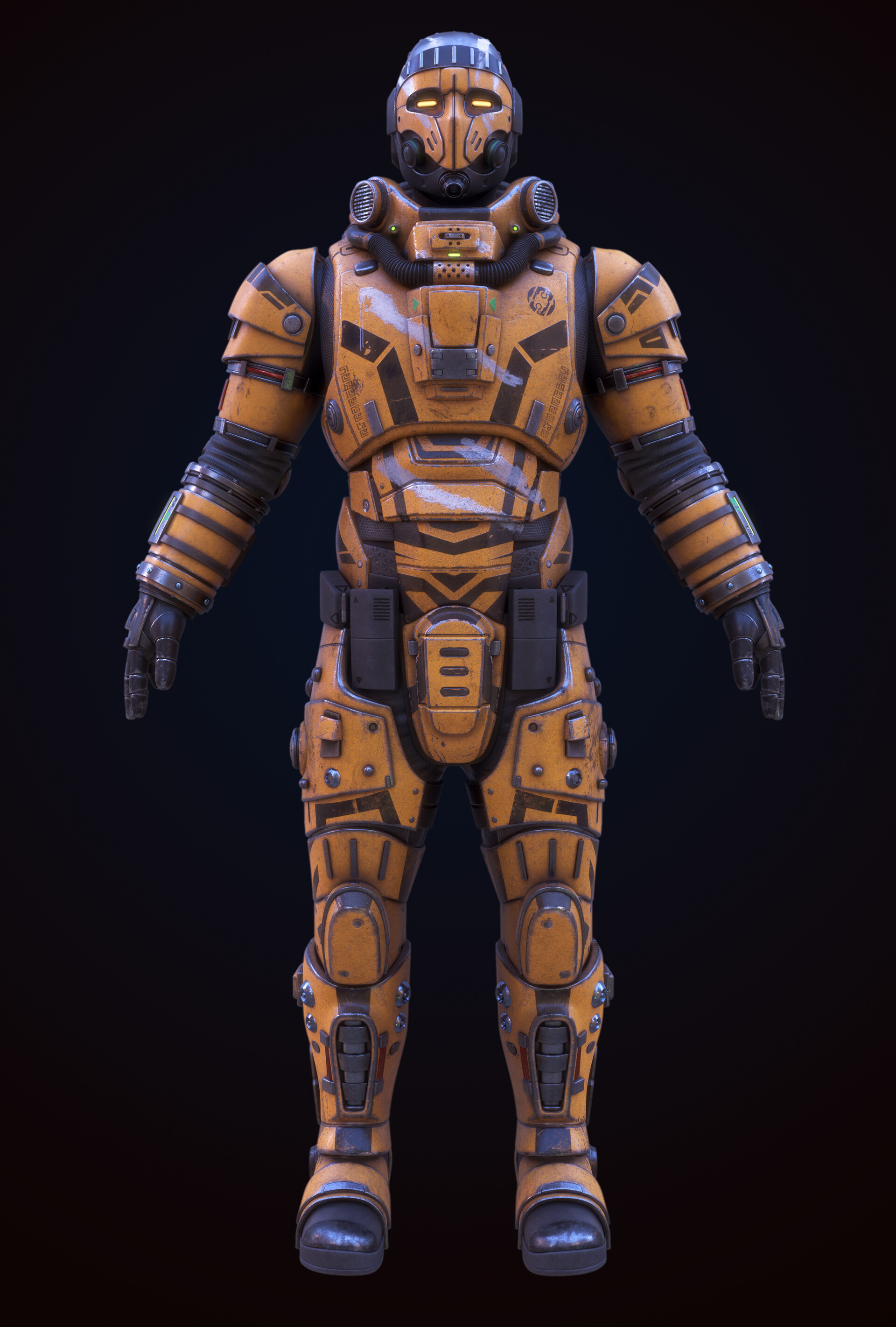 Futuristic Exosuit