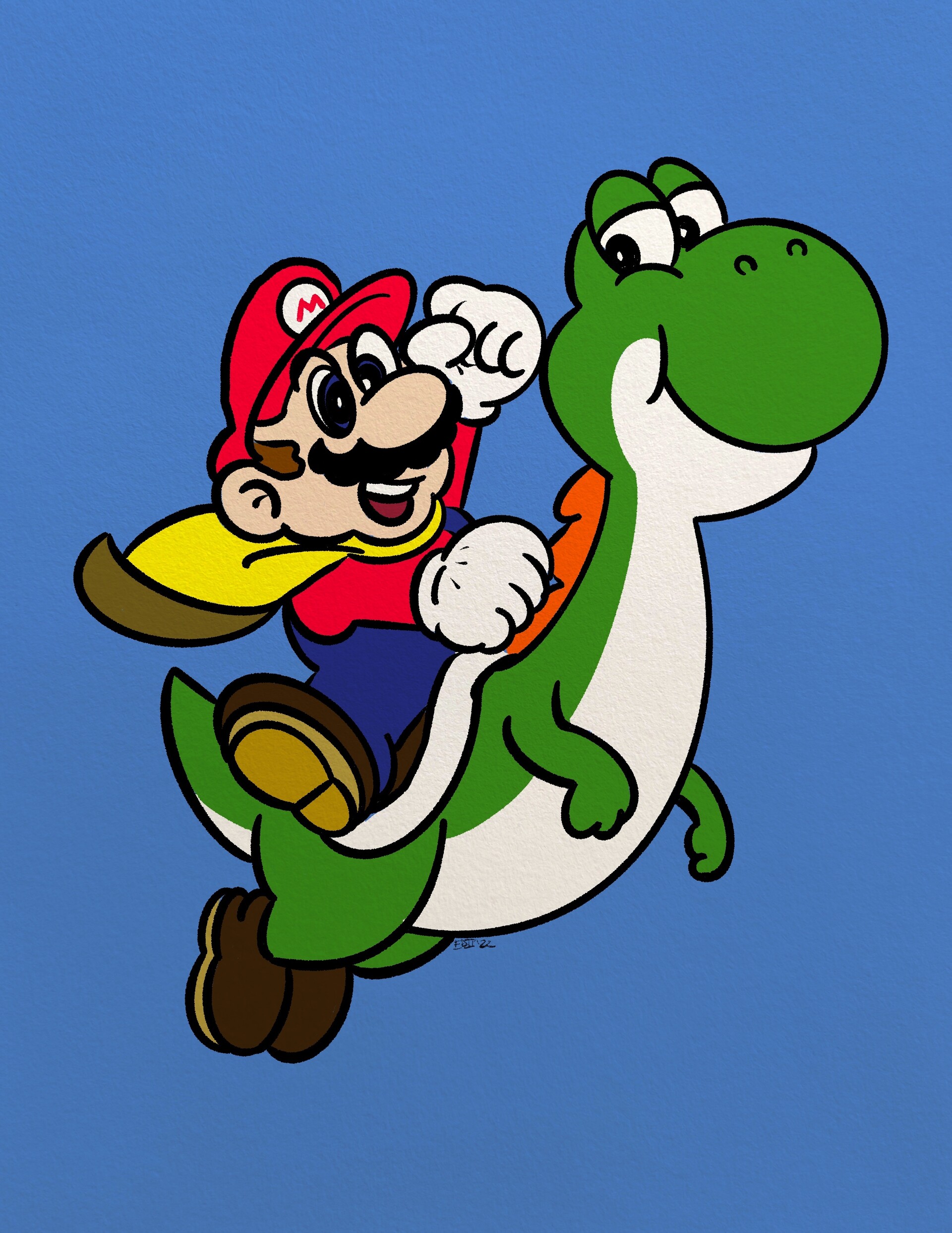 ArtStation - Happy Mario Day!