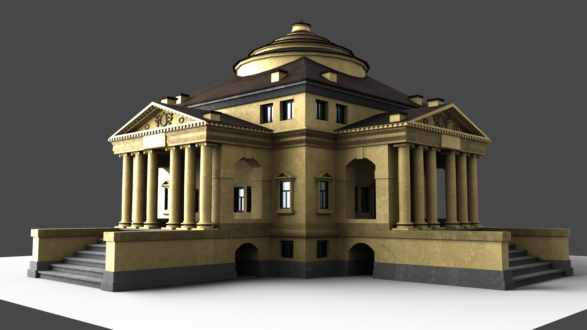 ArtStation - Villa la Rotonda - Stills